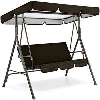 Canvas Swing, 210D Outdoor Swing Waterproof Cover, Replaceable Swing ...