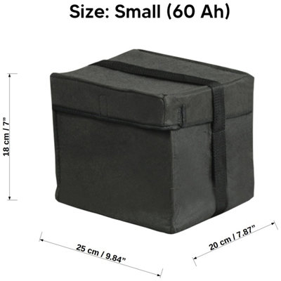 Car Battery Bag Pouch Cover Thermal Wrap Frost Protection Undersuit ...