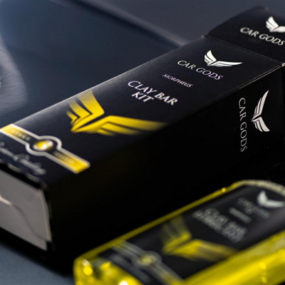 Car Gods Clay Bar Quick Detailer Kit Car Detailing Bar & Lubricant For ...