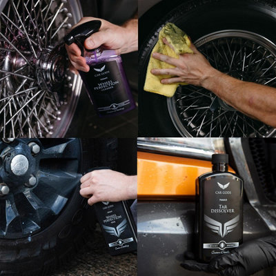 Car Gods Ultimate Detailing Kit Iron Oxide Bug Tar & Glue Remover Shampoo