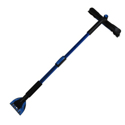 Car Ice Scraper Snow Brush (2 in 1 Extending Telescopic Handle Window)