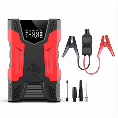 Car Jump Starter Portable Compact Three Modes LED Emergency Light Jump ...