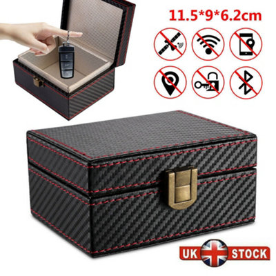 Car Key Signal Blocker Faraday Box - Protect Against Keyless Entry Attacks