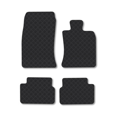 Car Mats for Mini Clubman (2007-2015) R55 Tailored Fit Rubber Floor Set ...