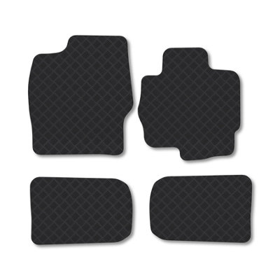 Car Mats for Mitsubishi Colt (2004-2009) Tailored Fit Rubber Floor Set ...