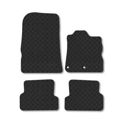 Car Mats for Renault Grand Modus (2008-2012) Tailored Fit Rubber Floor ...