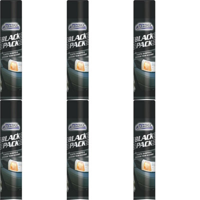 Buy CAR PRIDE Black Pack BUMPER AND TRIM RESTORER SPRAY (Pack of 6 ...