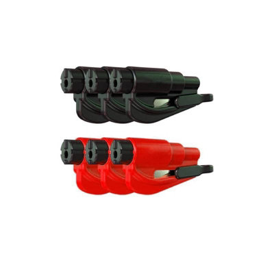 Car Safety Keychain, 2 in 1 Window Breaker and Seat Belt Cutter ...