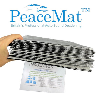 Car Sound Deadening Sheets, Noise Dampening Reducing Pads, 2mm Butyl ...