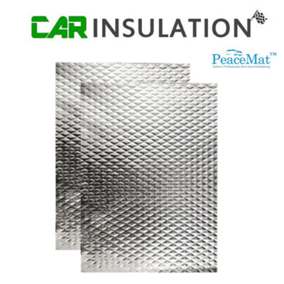 Car Sound Deadening Sheets, Noise Dampening Reducing Pads, 2mm Butyl ...