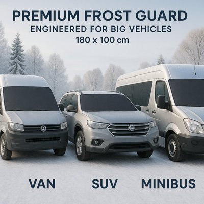 Car Van Windscreen Cover, Snow UV Ice Protection, XXL Car Van ...