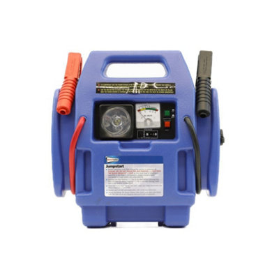 Car Vehicle 12V Portable Power Station Emergency Jump Start With 300PSI Air Compressor