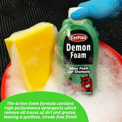 Car Wash Snow Foam High Performance Streak Free Demon Foam Pre Wash 1L x2