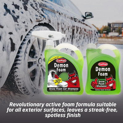 Car Wash Snow Foam High Performance Streak Free Demon Foam Pre Wash 2L x6