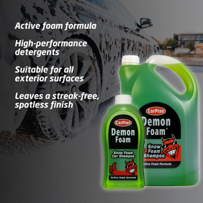 Car Wash Snow Foam High Performance Streak Free Demon Foam Pre Wash 5L x4