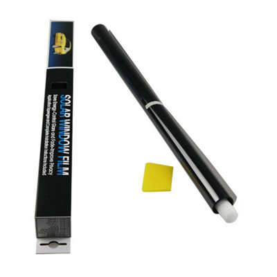CAR WINDOW TINT FILM KIT TINTING SUPER DARK BLACK LIMO 15% 75CM x 6M