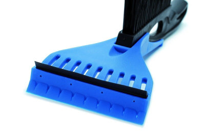 Car Windscreen 2-1n-1 Ice Scraper and Snow Brush Long Reach Handle De ...