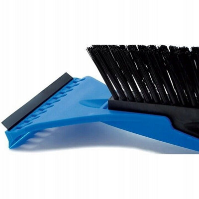 Car Windscreen 2-1n-1 Ice Scraper and Snow Brush Long Reach Handle De ...