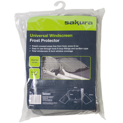 CAR WINDSCREEN FROST COVER SNOW WINDSHIELD PROTECTOR WATERPROOF ICE ...