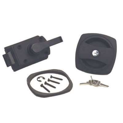 Caraloc 640 Complete Left Hand Caravan Door Lock Set