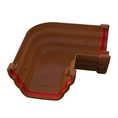 Caramel Ogee 90 Degree Gutter Angle Joint, Freeflow 135mm Rain Water ...