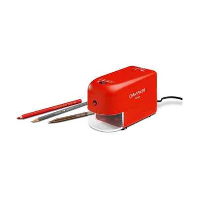 CARAN D'ACHE AUTOMATIC ELECTRIC PENCIL SHARPENER RED - ADJUSTABLE ...
