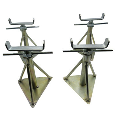 Caravan Axle Stands Large Extra Wide x4 (15'' - 20'' Mobile Home Static ...