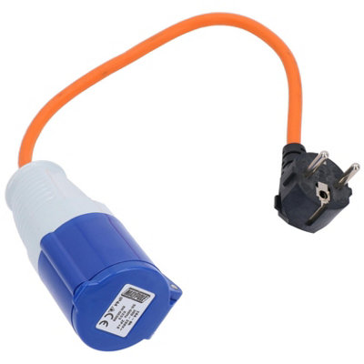 Caravan, Generator, Boat EEC Euro Hook Up Plug TR133 | DIY at B&Q