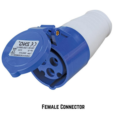 Caravan Hook Up Female Site Connector 16A IP44