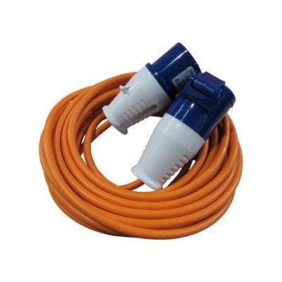 Caravan Mains Hook Up Cable 2.5MM X 10M (Adaptor Plug Extension Lead ...
