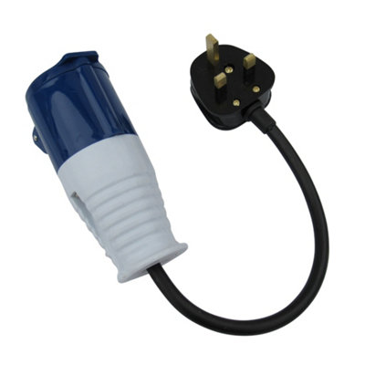 Caravan Mains Hook Up Cable 2.5MM X 10M (Adaptor Plug Extension Lead ...
