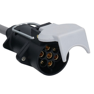 Caravan Trailer Adaptor Extension Lead 13 Pin - 7 Pin N and S Towing ...