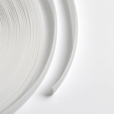 Caravan Window PVC Rubber Infill White 20M (Motorhome Insert Strip Trim)