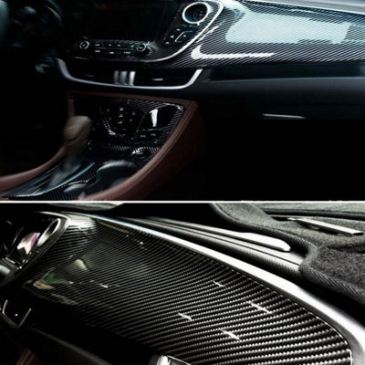 Carbon Fiber Wrap for Cars, High Gloss Carbon Vinyl Automotive Wrap ...
