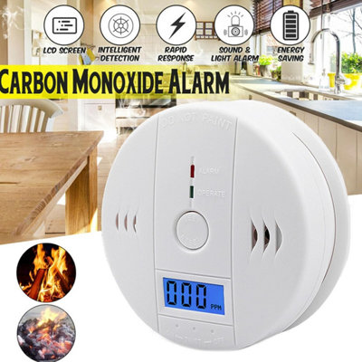 Carbon Monoxide Alarm Detector, for Kitchen, Basement, Travel, Home ...
