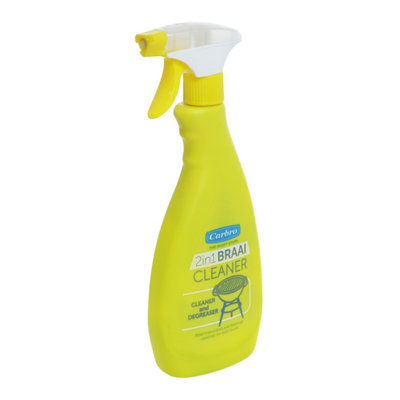 Carbro 2-in-1 Braai BBQ Barbecue Cleaner 500ml Heavy Duty BBQ Degreaser ...