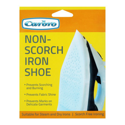 Carbro Non-Scorch Iron Shoe Heat Shield for Steam & Dry Irons Fabric ...