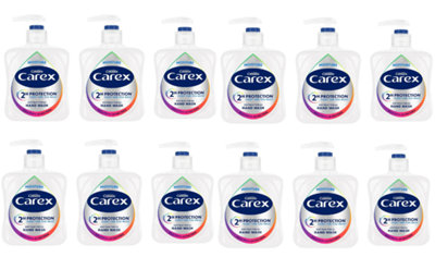 Carex Moisture Plus Antibacterial Handwash 250ml x 12