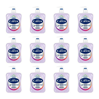 Carex Sensitive Antibacterial Hand Wash 500 ML - Pack of 12