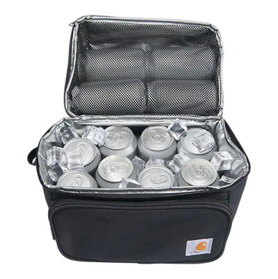 Carhartt 12 Can Two Compartment Lunch Cooler Black