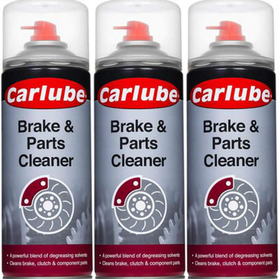 CARLUBE BRAKE/PARTS CLEANER 400ml (Pack of 3) | DIY at B&Q