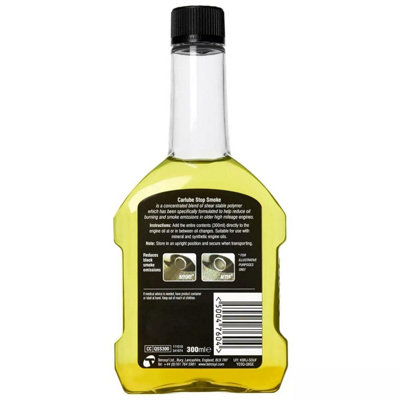 Carlube Car Stop Smoke Fuel Treatment Additive Engine Parts Sealant 300ml