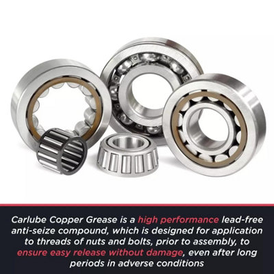 Carlube Copper Grease Brake Pad Anti-Seize Multi-purpose 70g Tube x12