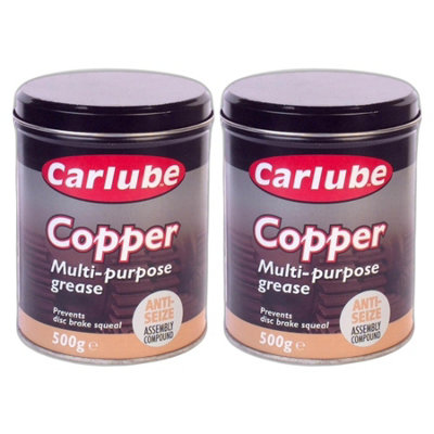 Carlube Copper Grease Brake Pad Anti-Seize Squeal Slip Multi-Purpose ...