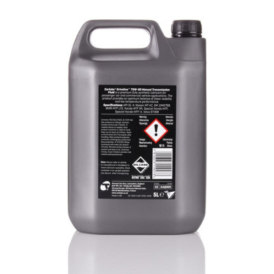 Carlube Driveline 75W-80 Fully Synthetic Manual Transmission Fluid - 5L