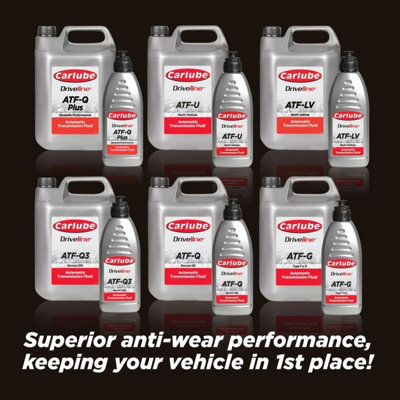 Carlube Driveline ATF-LV Automatic Transmission Fluid Low Viscosity 4 ...