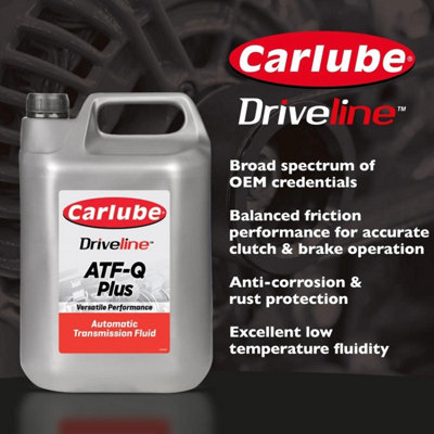 Carlube Driveline ATF-Q Automatic Transmission Gearbox Fluid Plus 4.55L x2
