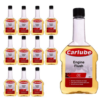 Carlube Engine Flush Oil Additive Treatment Sludge & Deposit Remover ...