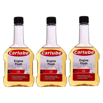 Carlube Engine Flush Oil Additive Treatment Sludge & Deposit Remover ...