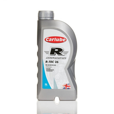 Carlube Engine Oil 6L Triple R 5W30 Fully Synthetic 6x 1 Litre R-TEC 26 ...